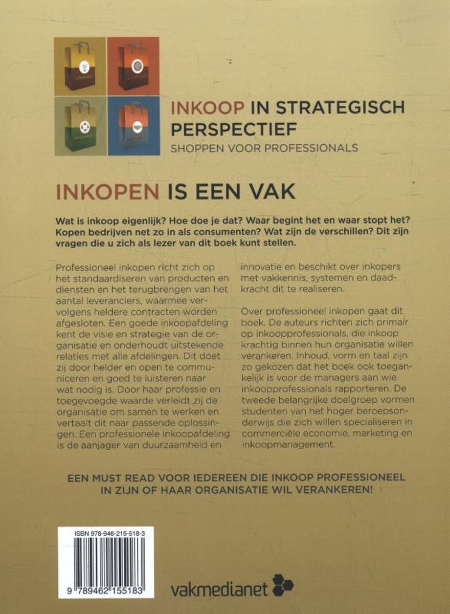Inkoop in strategisch perspectief | 9789462155183 | Arjan van Weele ...
