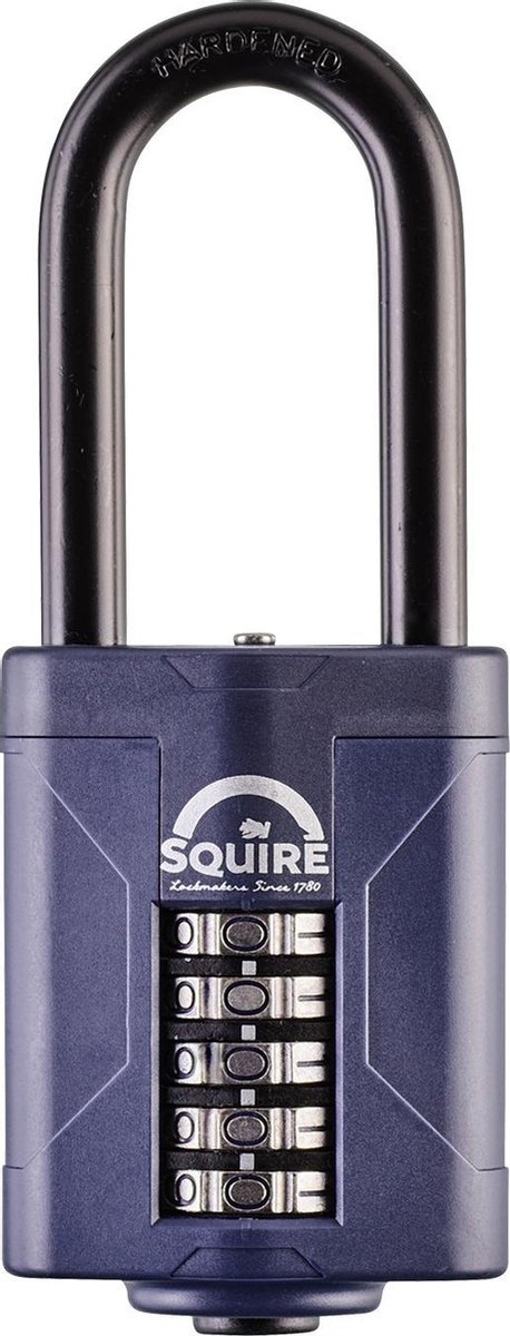 Squire CP60/2.5 - Hangslot - Cijferslot - Robuust slot met lange beugel ...