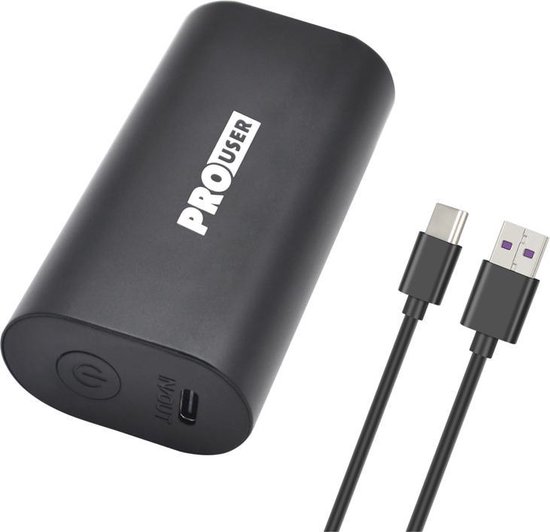 Pro User - Powerbank - 5.000mAh - Quick Charge 3.0 - USB-C PD | bol