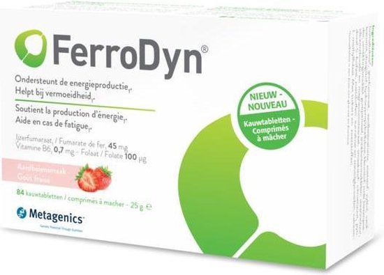 Metagenics Ferrodyn Kauwtabletten 84KTB | bol.com