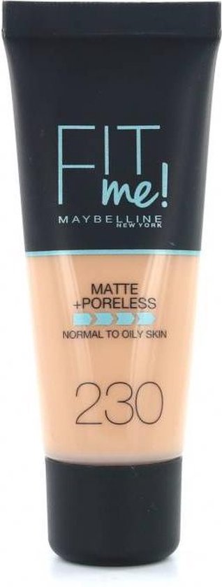 Maybelline Fit Me Matte + Poreless Foundation - 230 Natural Buff | bol.com