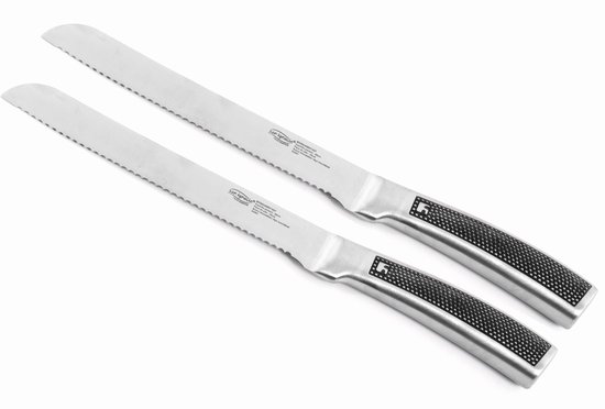 Broodmes - RVS broodmes 33.5 cm - 2 stuks | bol