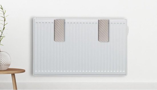 20x Radiator bak waterverdamper 18 cm - Rechthoekig Atenea grijs ...