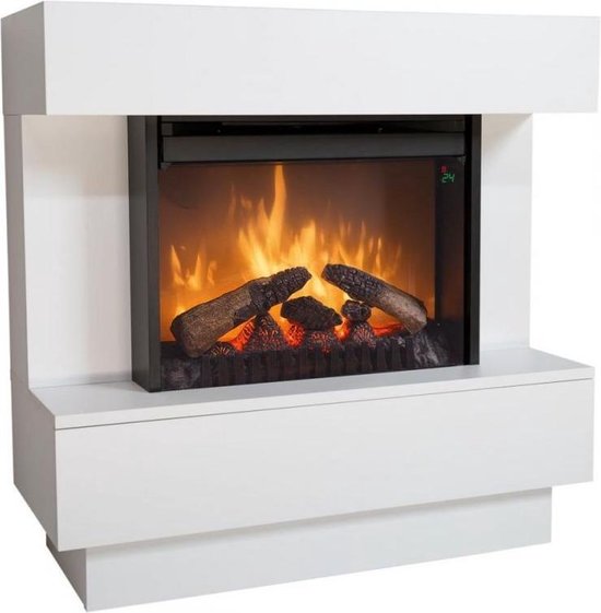 Dimplex Avalone White - Elektrische sfeerhaard - Met schouw ...