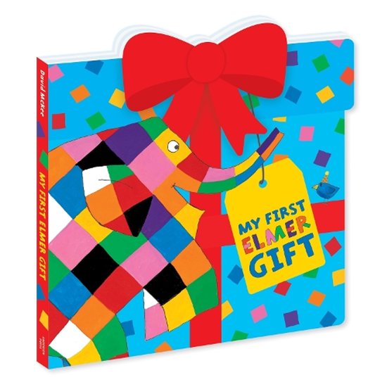 Elmer Shaped Board Books- My First Elmer Gift, David Mckee ...