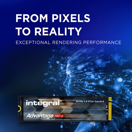Integral INSSD2TM2280G4AP2X internal solid state drive 2 TB M.2 PCI ...