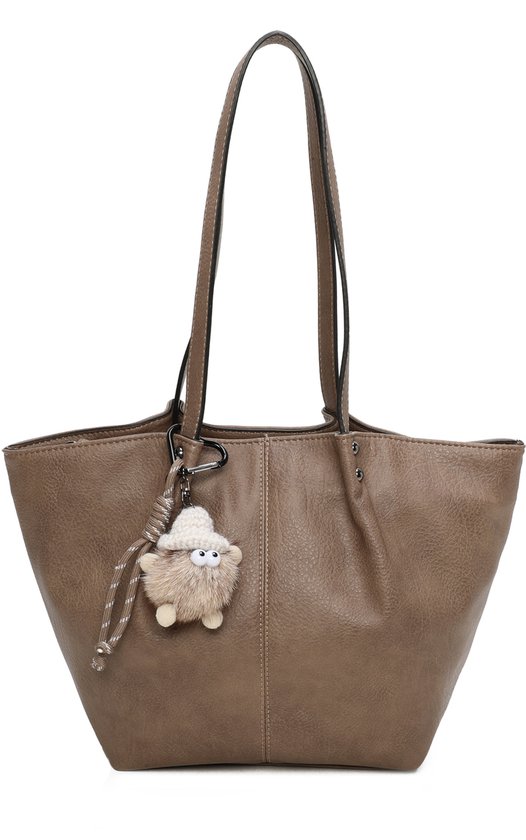 Trendy shopper / handtas - Ines Delaure - taupe | bol