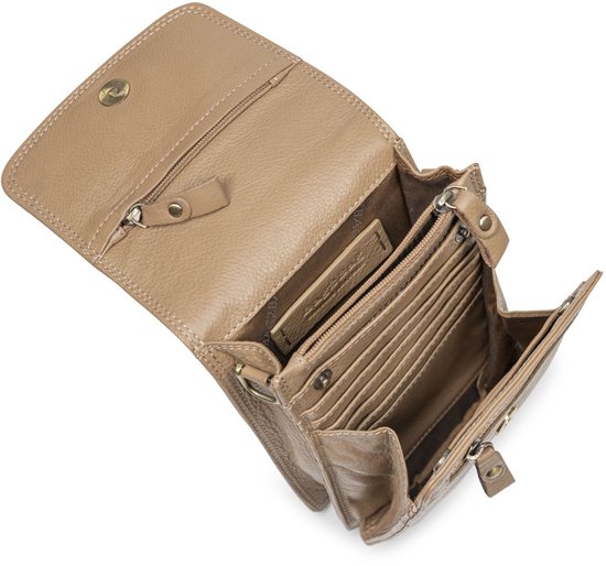Bag2Bag Schoudertas / Heuptas / Portemonnee Yuka Dk Stone | bol