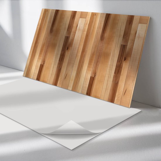 Wallfluent Vinyl Wandpaneel - Natuurlijk houtpatroon PVC Muurpaneel ...