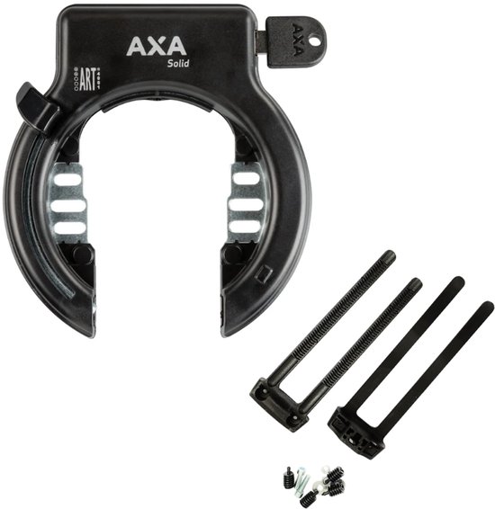 Axa Solid Ringslot ART2 + Falkx Flexmount Montagestrips | bol