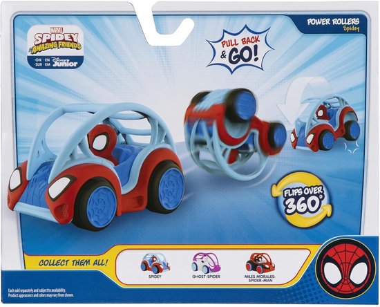 Spidey and his Amazing Friends Power Roller - Speelgoed voertuig - 3 ...
