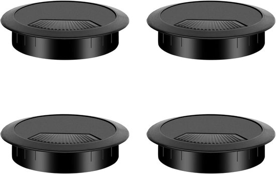 Allecto plus - Kabeldoorvoer set voor kantoor - 4 stuks - 60 mm ...