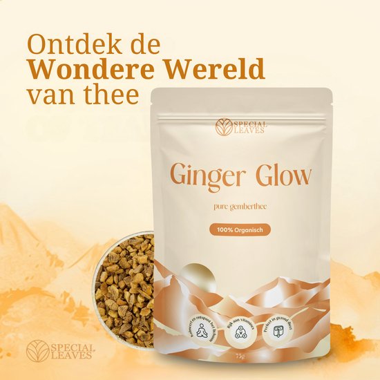 Special Leaves - Losse Thee - Ginger Glow - Pure Gemberthee - 75 gram ...