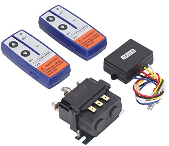 30W Winch Relay, Quick Start Motor Brass Coil High Efficiency 12V 250A ...