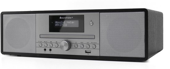 Soundmaster DAB980SW - Muziekcenter met DAB+ en FM-radio, CD-speler ...