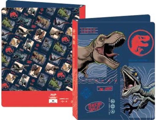 Jurassic World: Ringmap A4 met 2 ringen | bol