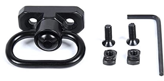 QD Sling Swivel Mount 1,25 Inch Quick Afneembare Kit met Quick Detach ...