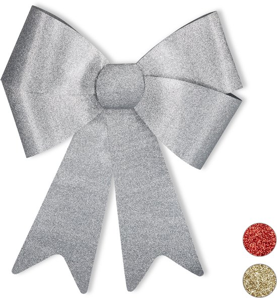 3x XL strik - groot - decoratie - glitter strik - autostrik - cadeau ...