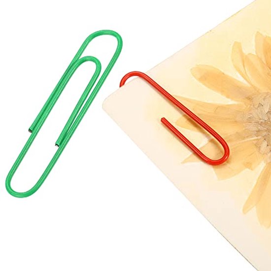 200 stuks paperclips, kantoorclips, glad oppervlak met dozen | Houd ...