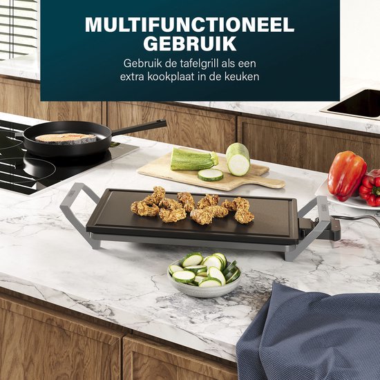 Princess 103150 Table Chef Premium Stone - Tafelgrill - Keramische ...