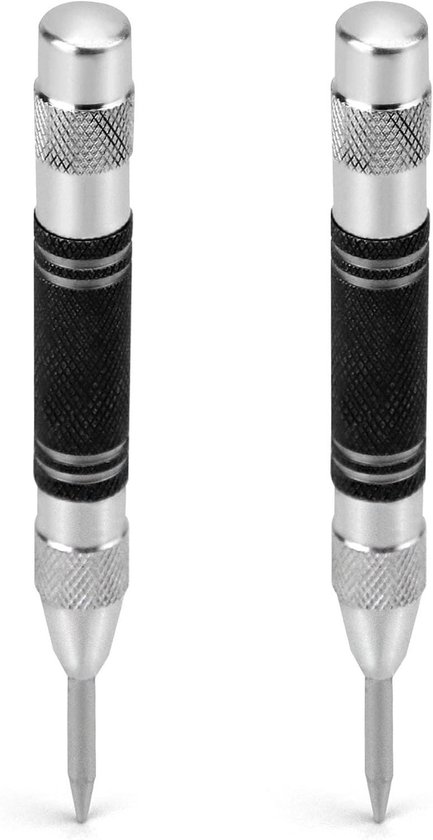 Allecto plus - Automatische centerpons set van 2 stuks voor metaal ...