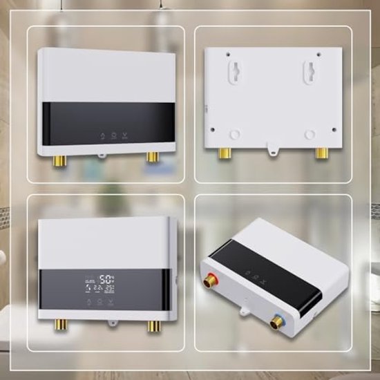 Elektrische Doorstroomboiler 6000W voor Keuken en Douche - Direct Warm ...