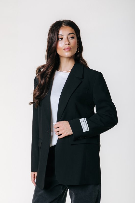 Colourful Rebel Jesra Blazer Denim Patch- L | bol