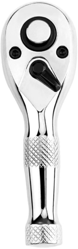 Stubby Ratchet Wrench, 1/4" Drive Mini Ratchet Handle, 72 Teeth Quick ...