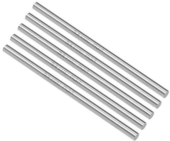 5pcs HSS swivel rods round rod full wave rod 5mm diameter 100mm long ...