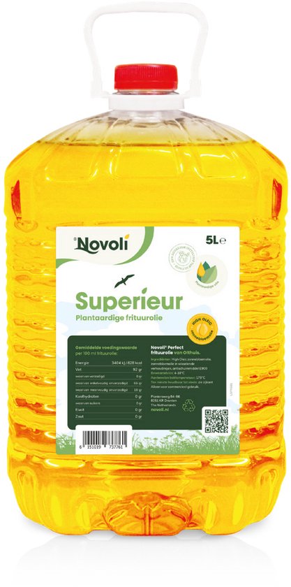 Novoli - Superieur frituurolie - 5L | bol