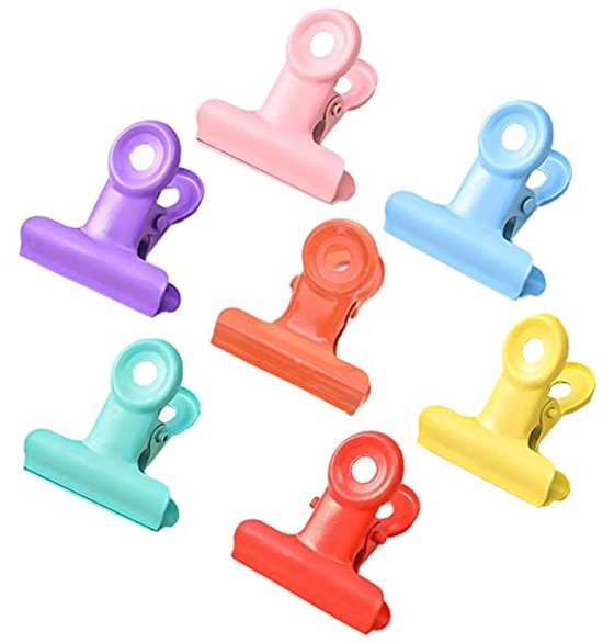 Mini metalen clips voor foto's en kunsthandwerk - 28 kleurrijke ...