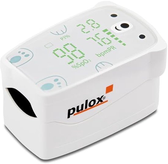 Pediatric Pulse Oximeter with Alarm Function - Accurate SpO2, Heart ...