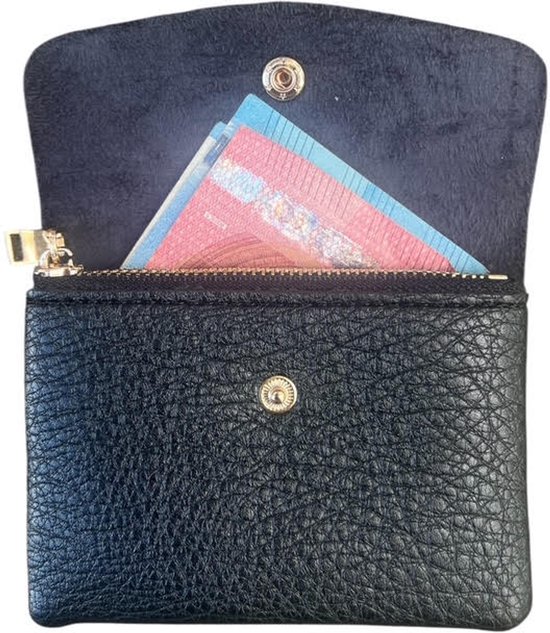 THL Design - Kleine Portemonnee Dames - Mini Portemonnee - Echt Leer ...