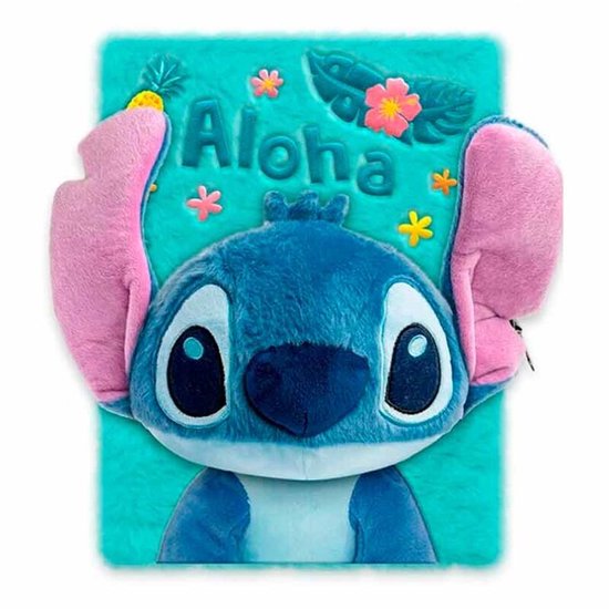 Disney Stitch Secret Diary & 3D Soft Toy – Dagboek met Plush Beeld – 21 ...