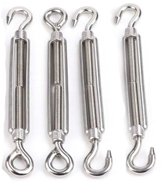 Stainless Steel Wire Tensioner, Pack of 2 M6 Tension Locks, Adjustable ...