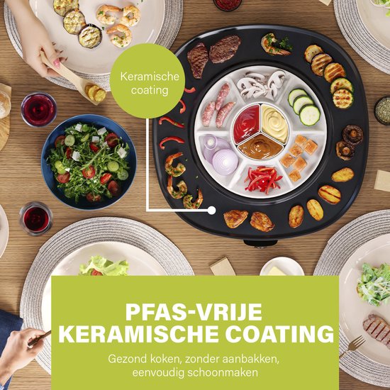 Princess Gourmetstel - Table Chef Pirouette Ø45cm - 103260 - 1100W - 8 ...