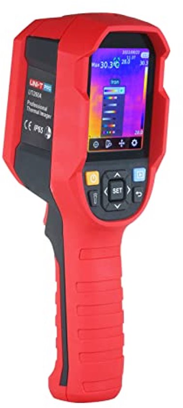 Professionele infrarood warmtebeeldcamera met 2,8 inch LCD-scherm en ...
