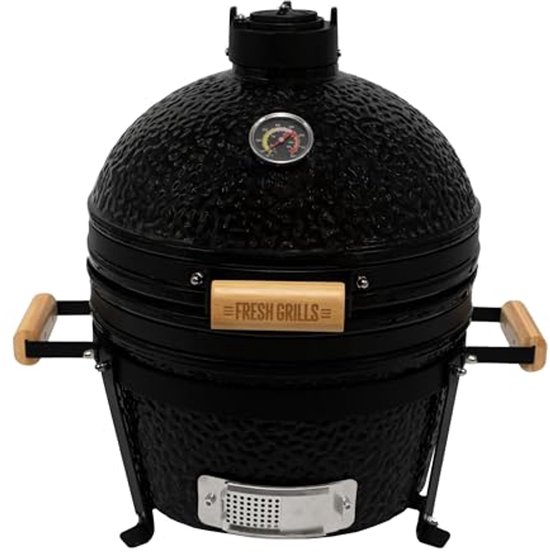 Kamado BBQ 16 Inch Keramische Grill - Houtskool Rooster met Ingebouwde ...
