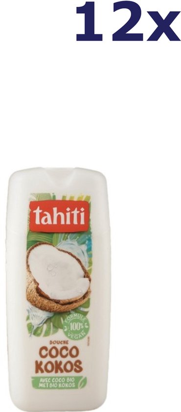 12x Tahiti 315ml showergel coco | bol