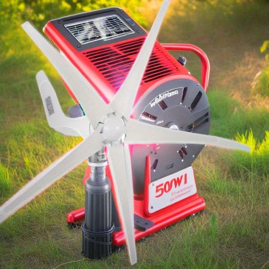 Windturbine – Windmolen – Windgenerator – 500W Generator – 5-Bladig ...