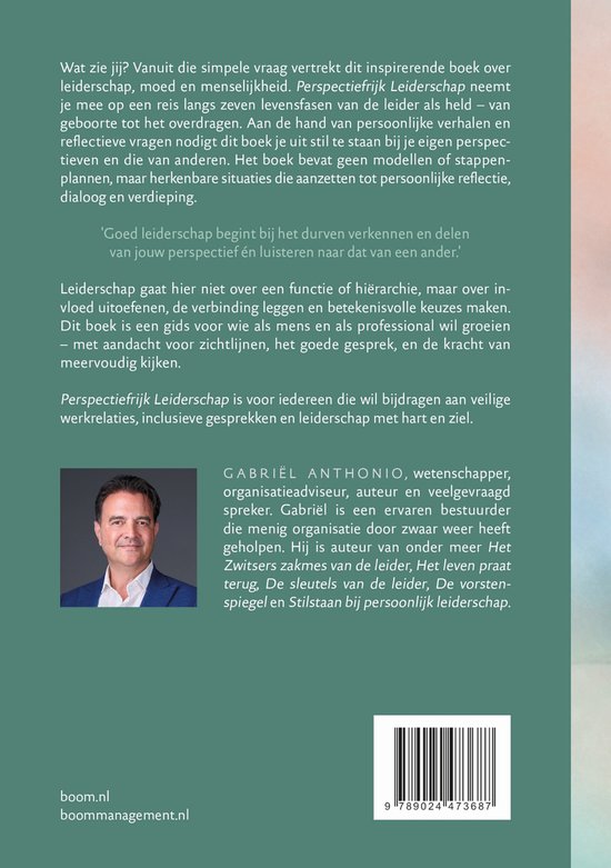 Perspectiefrijk leiderschap | 9789024473687 | Gabriël Anthonio | Boeken ...