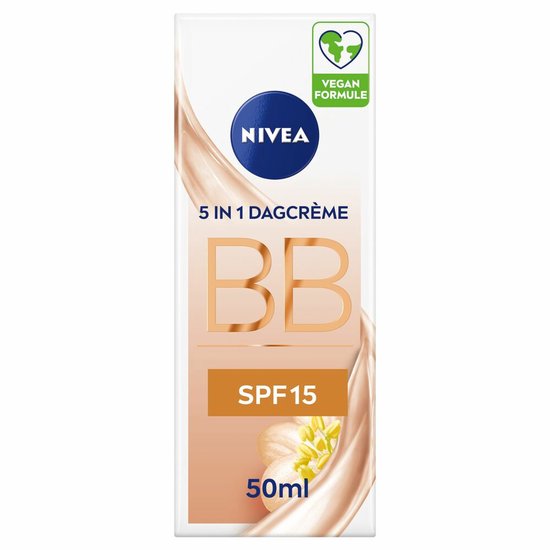 NIVEA - Essentials BB Crème Medium - BB Crème - SPF 15 - Hydrateert ...
