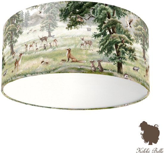 Plafondlamp Forest Fun Kikki Belle-sfeerverlichting-kinderkamer ...