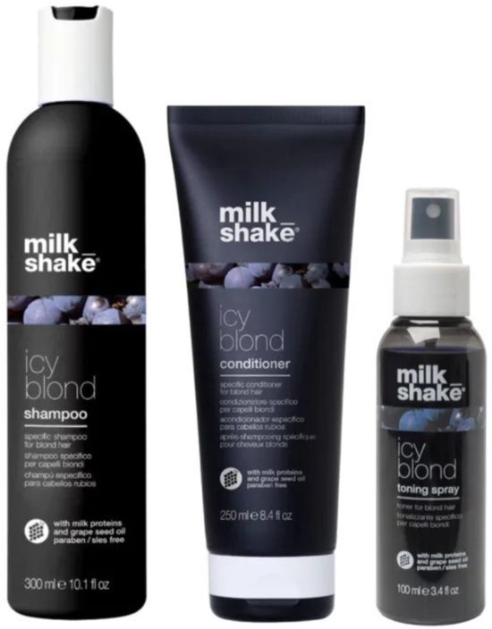 Milk Shake - Icy Blonde XL Set - 300+250+100ml | bol
