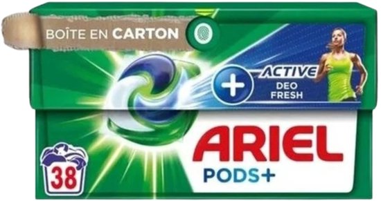 12 x Ariel Original - Active Deo Fresh - Wasmiddelcapsules - Pods+ ...