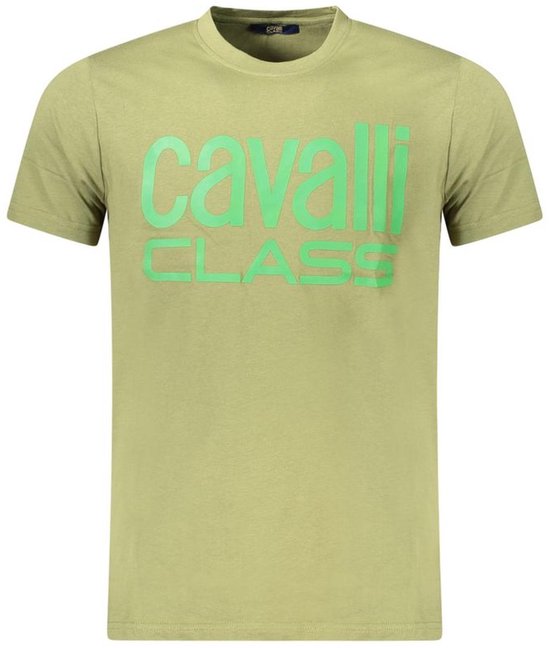 Cavalli Class Logo Tee - Green T-Shirts | bol