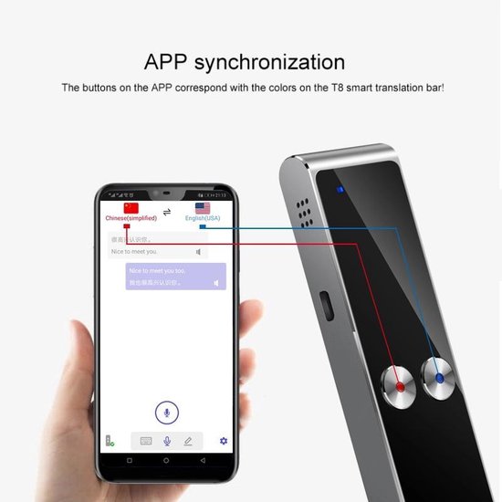 T8+ Vertaal Apparaat – Vertaalcomputer - Voice Translator ...