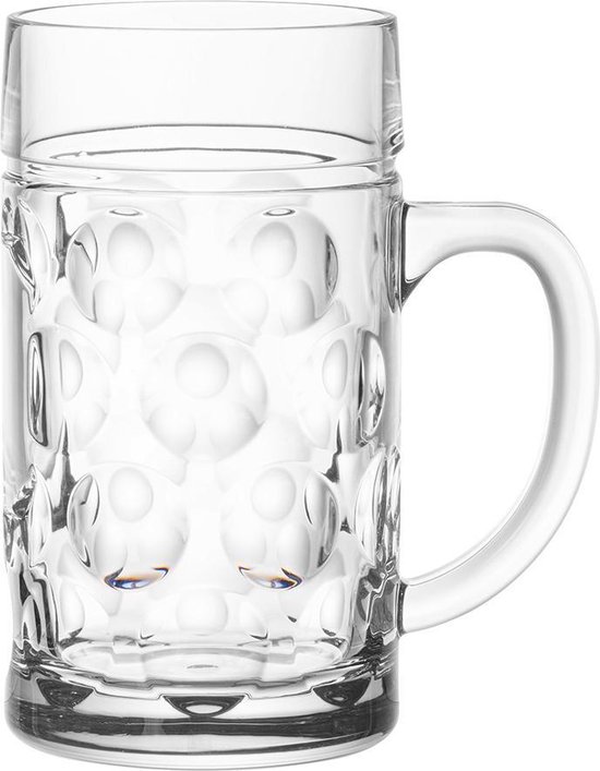 Onbreekbare Bierglazen – Bierpul 1.3 Liter – 1 Stuk - Veilig en Sterk | bol
