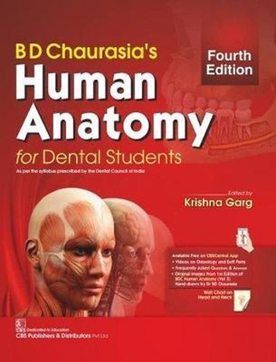 BD Chaurasia’s Human Anatomy, Krishna Garg | 9789389396362 | Boeken | bol