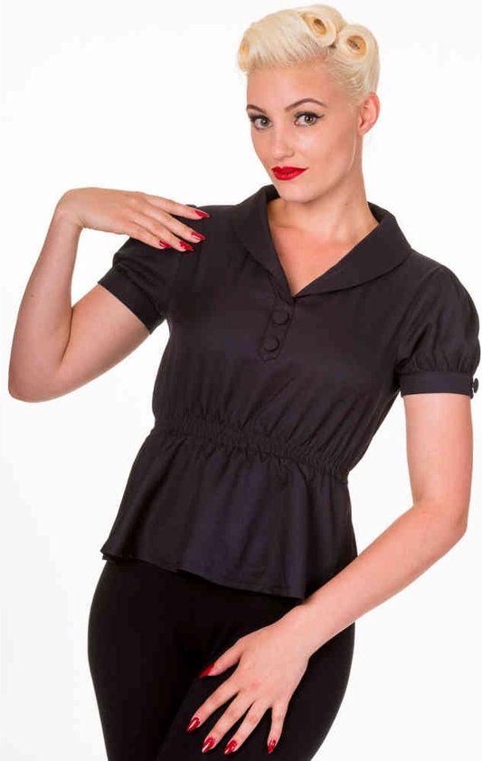Dancing Days - ENDORA Blouse - S - Zwart | bol